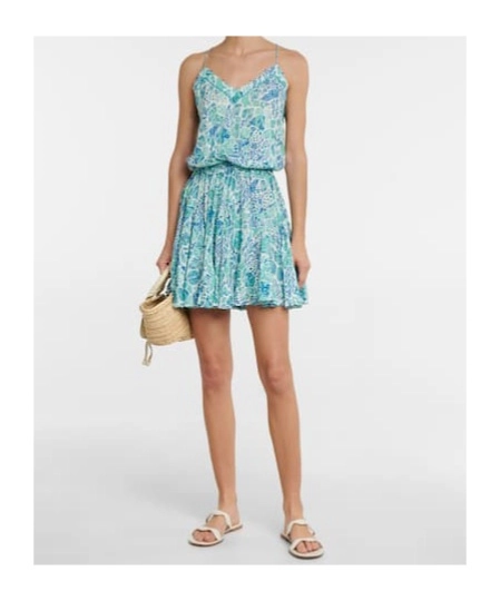 Poupette St Barth Laurie Printed Minidress