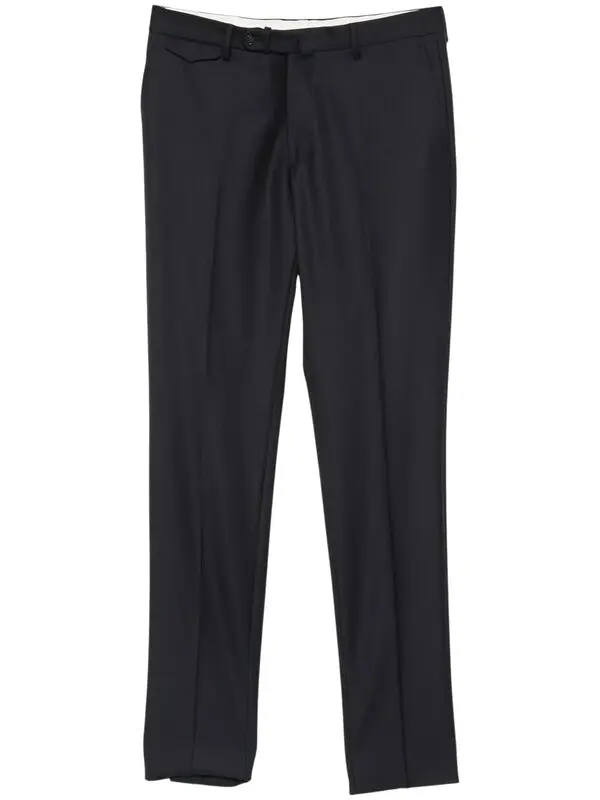 Tagliatore Virgin Wool Trousers With Soft Lining