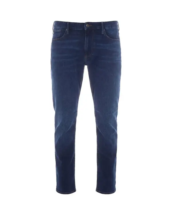 Emporio Armani S Slim-fit Jeans - Medium Blue Denim