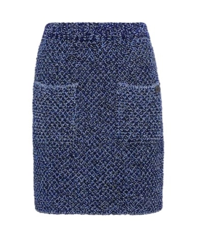 FERRAGAMO Mouliné Knit Miniskirt