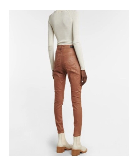 Ag Skinny Ankle High-rise Jeans