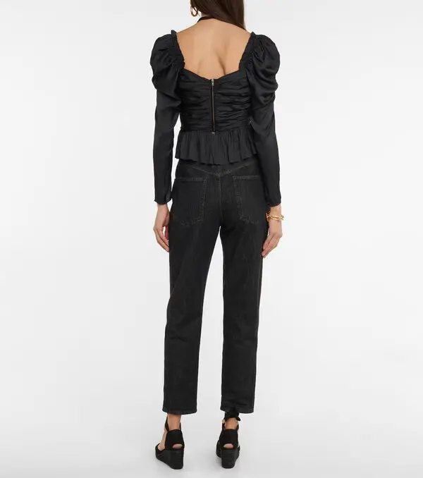 Ulla Johnson Pleated Blouse
