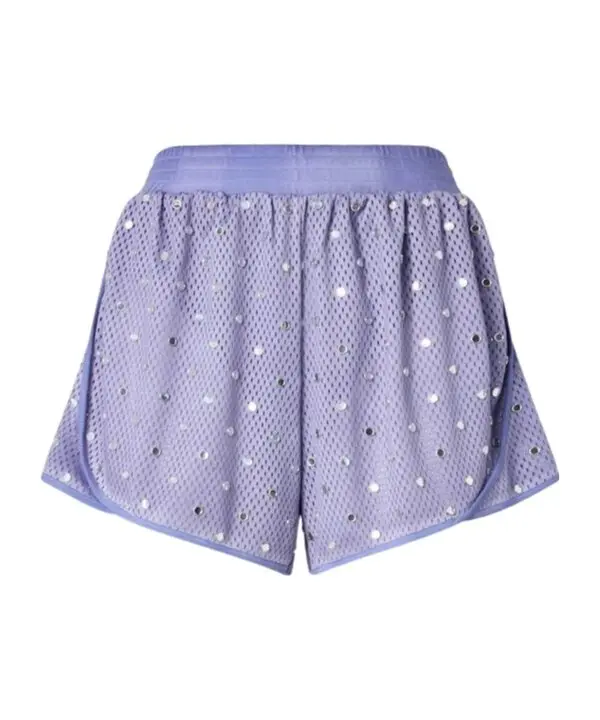 Pinko Sequin-embellished Shorts