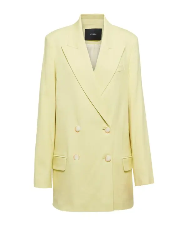 JOSEPH Double-breasted Long Sleeve Suit Jacket