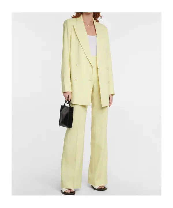 JOSEPH Double-breasted Long Sleeve Suit Jacket