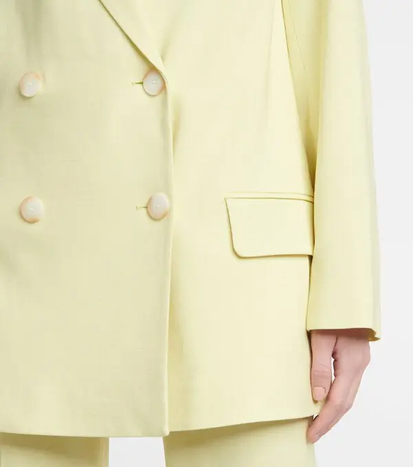 JOSEPH Double-breasted Long Sleeve Suit Jacket