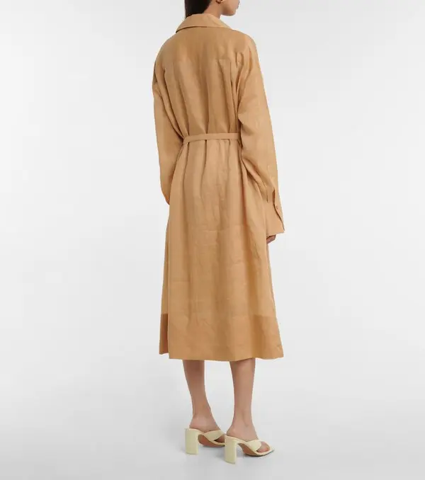 JOSEPH Sheer Tie-up Blouse Dress