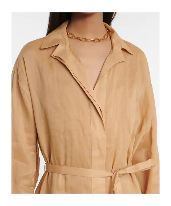 JOSEPH Sheer Tie-up Blouse Dress