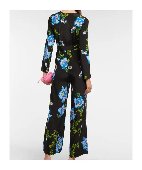 Diane Von Furstenberg Gulio Printed Jumpsuit
