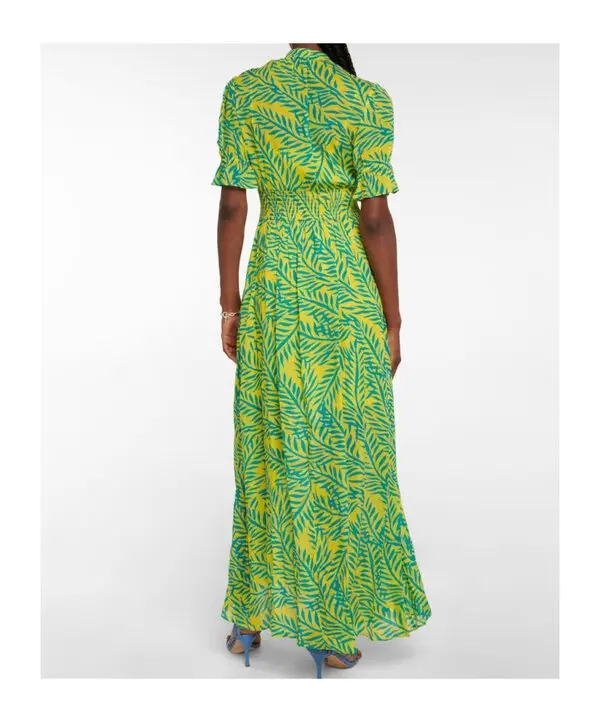 Diane Von Furstenberg Erica Printed Maxi Dress