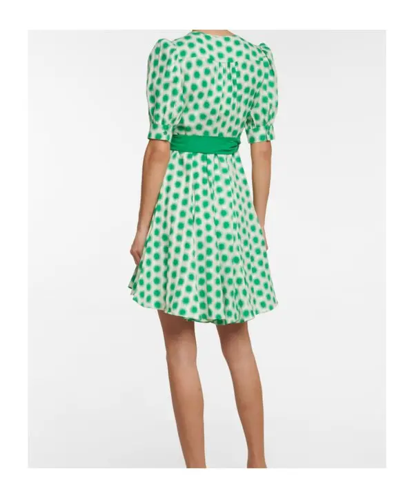 Diane Von Furstenberg Elodie Printed Minidress