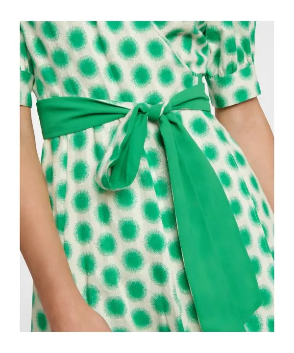 Diane Von Furstenberg Elodie Printed Minidress