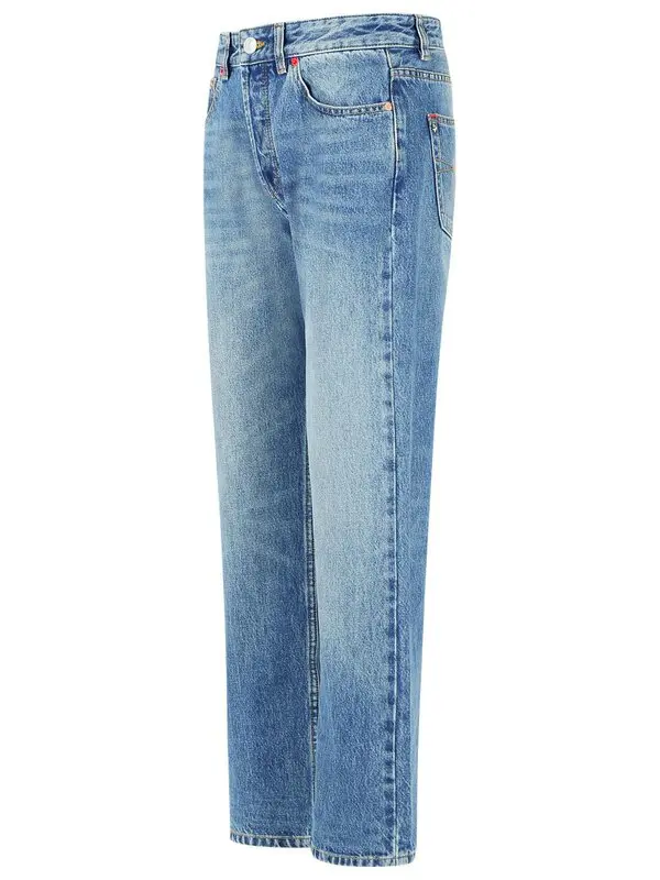 Isabel Marant Étoile Daya Logo Patch Cropped Pants