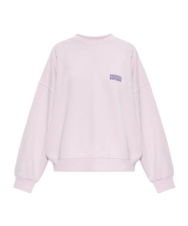 American Vintage Long-sleeve Sweatshirt - Pink