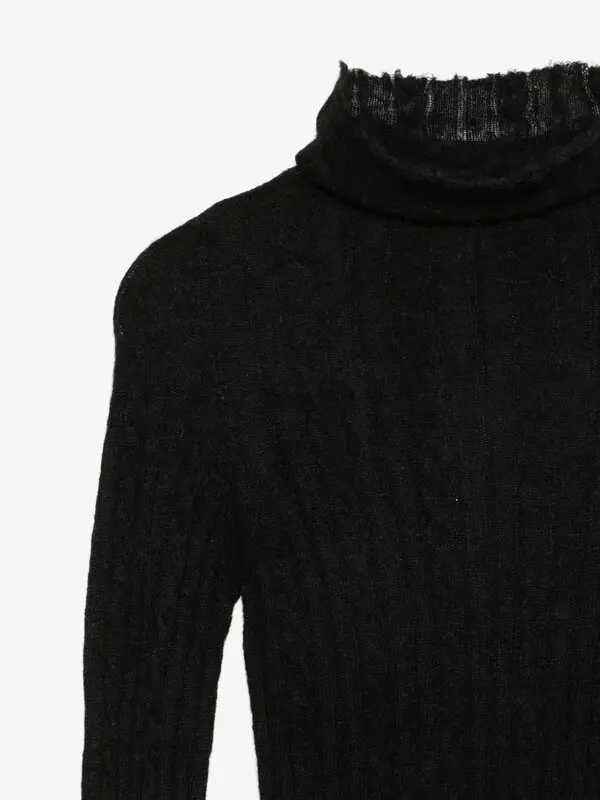 HAIKURE Margie Long Sleeved Cable-knit Bodysuit