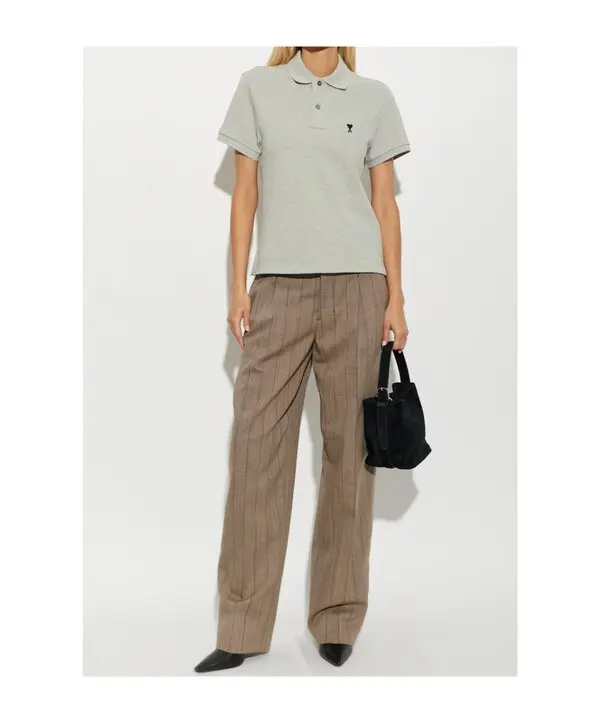 AMI Paris De Coeur Polo Shirt