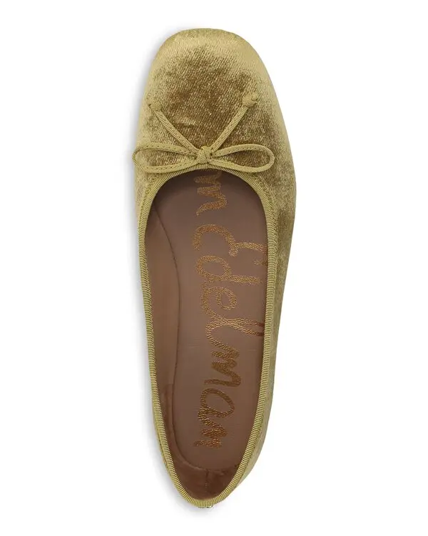 Sam Edelman Alie Velvet Ballet Flats