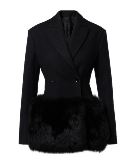 Alaïa Double-breasted Wool Blazer