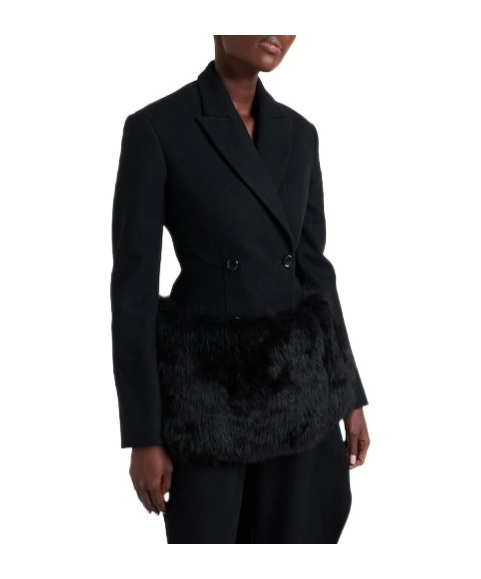 Alaïa Double-breasted Wool Blazer