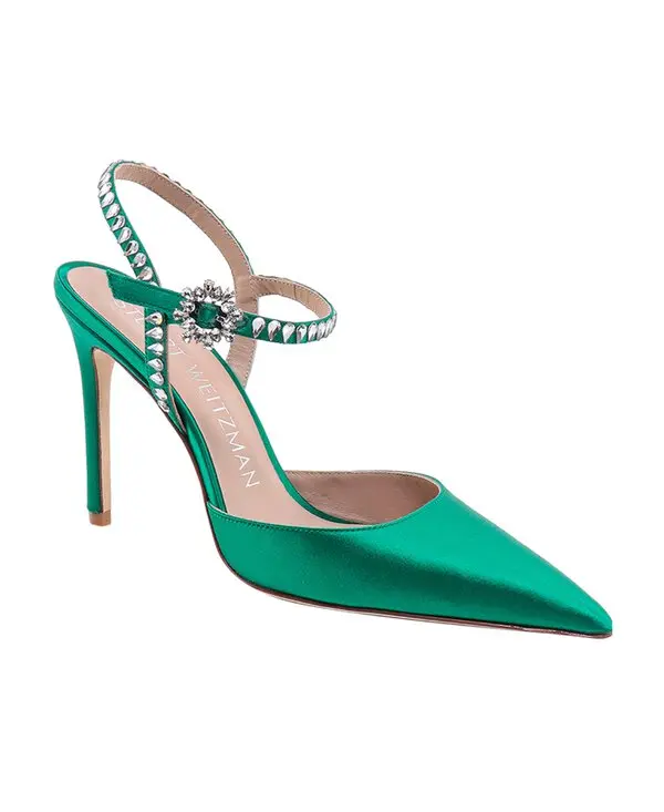 STUART WEITZMAN Gemcut Strapped Pumps