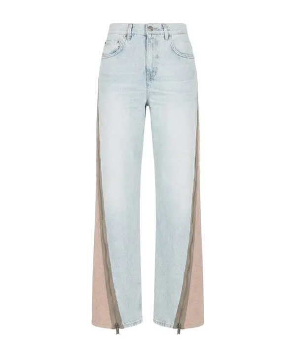 HAIKURE Bonnie Zip-detail Hybrid Jeans - No