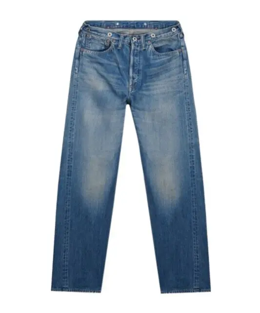 A.PRESSE No.22 Washed Wide Denim Pants