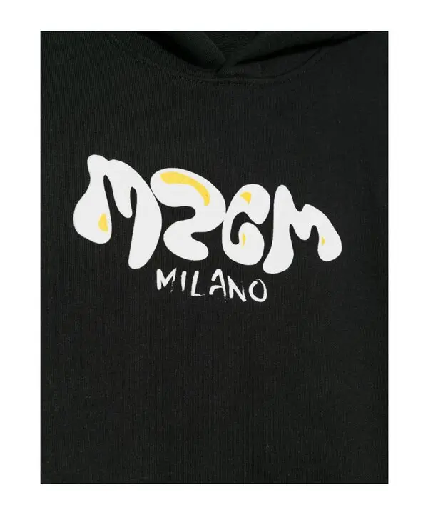 MSGM Hooded Logo Sweatshirt