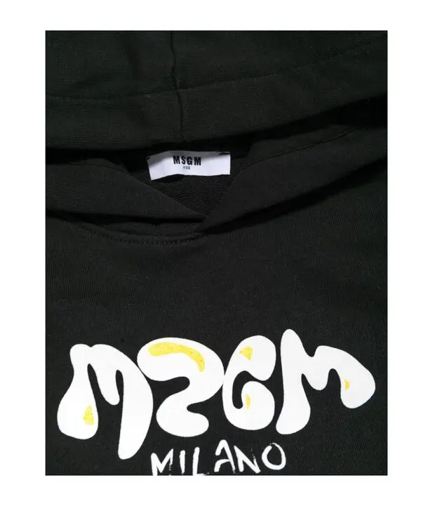MSGM Hooded Logo Sweatshirt