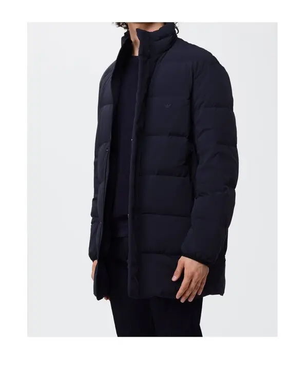 Emporio Armani Long-sleeve Stand-collar Down Jacket