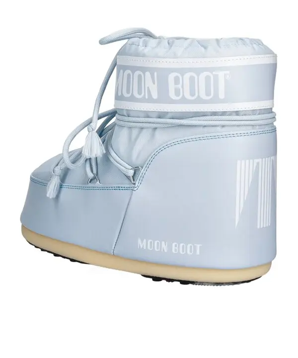 Moon Boot Icon Low Lace-up Boots - Blue