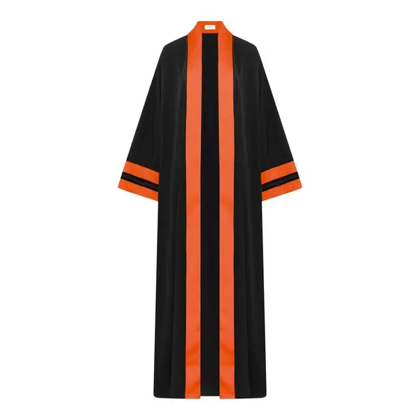BELYED HANDCRAFT Orange Batoul – Elegant Kimono Kimono Style Belyed