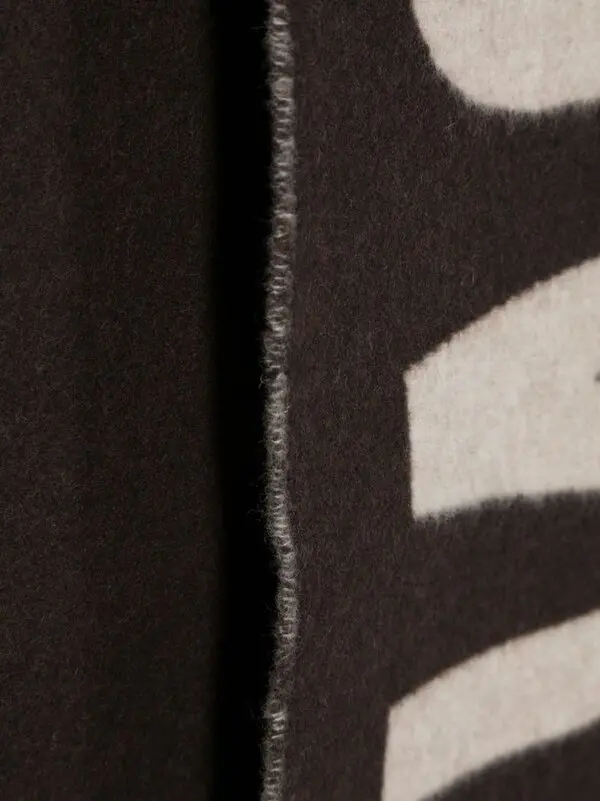 Jacquemus Logo Wool Scarf