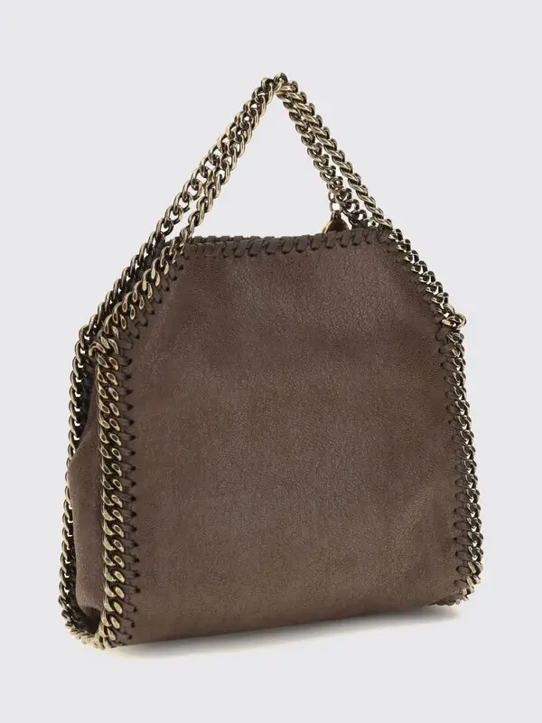 Stella McCartney Falabella Mini Bag In Eco Alter Mat With Chain Trim