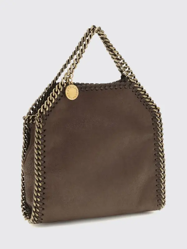 Stella McCartney Falabella Mini Bag In Eco Alter Mat With Chain Trim
