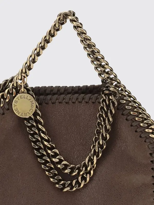 Stella McCartney Falabella Mini Bag In Eco Alter Mat With Chain Trim