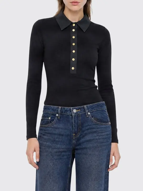 Elisabetta Franchi Polo Shirt - Black
