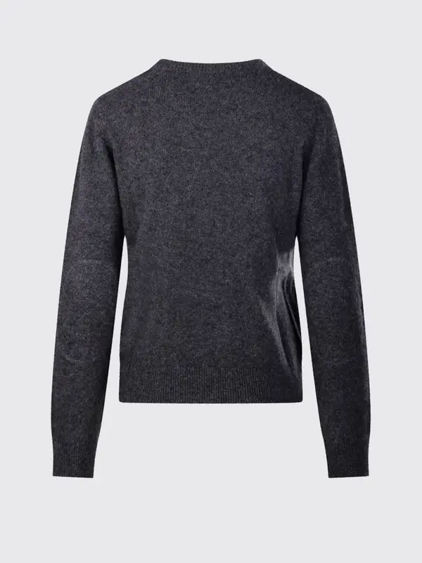 Max Mara Pure Yak Wool Crew-neck Jumper With Long Sleeves