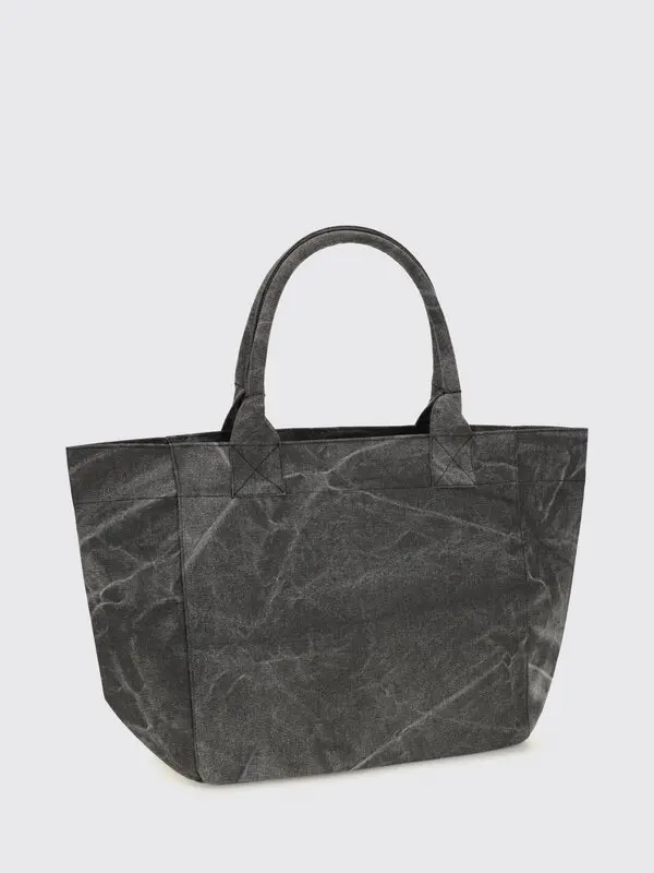 GANNI Medium Recycled Cotton Tote Bag With Floral Print