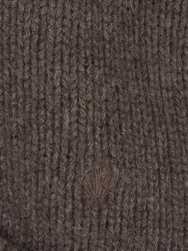 Loulou De Saison Derry 100% Cashmere V-neck Jumper With Dropped Shoulders - Brown