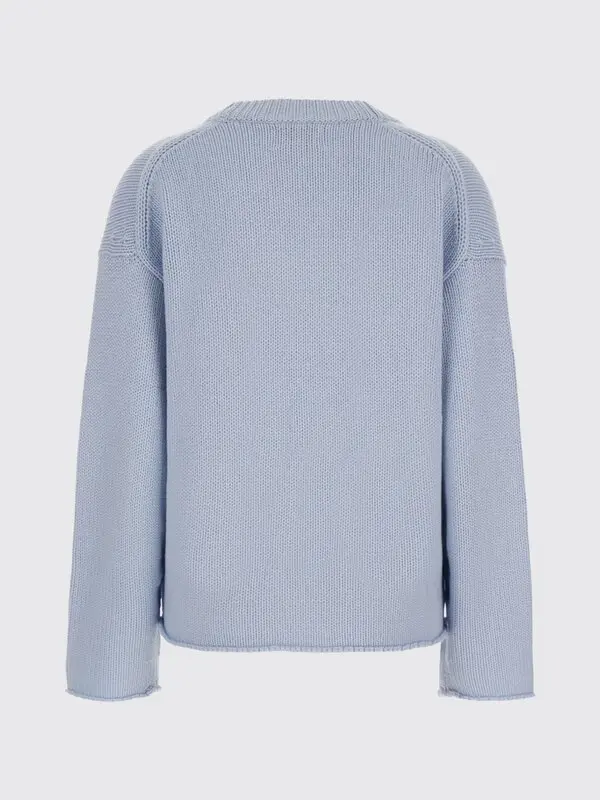 Loulou De Saison Derry 100% Cashmere V-neck Jumper With Dropped Shoulders