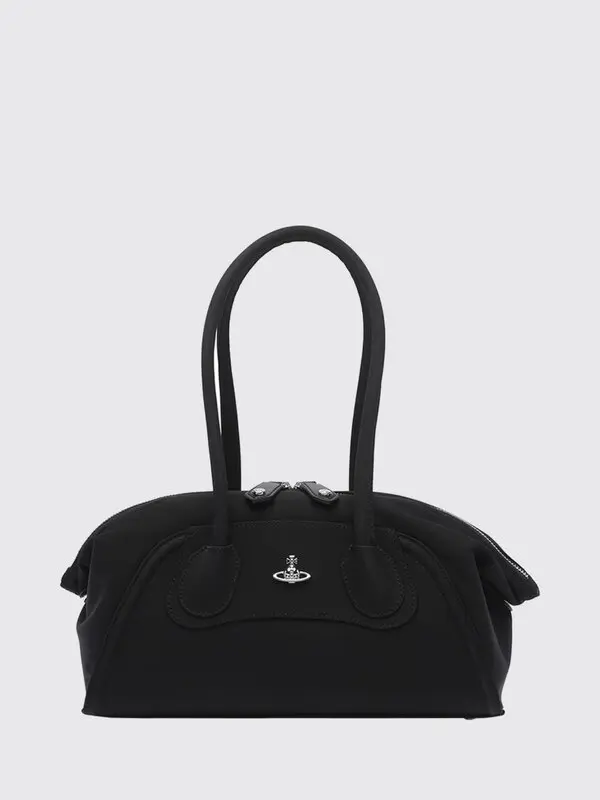 VIVIENNE WESTWOOD Recycled Polyester Shoulder Bag With Orb Logo