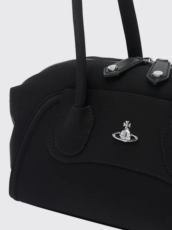 VIVIENNE WESTWOOD Recycled Polyester Shoulder Bag With Orb Logo