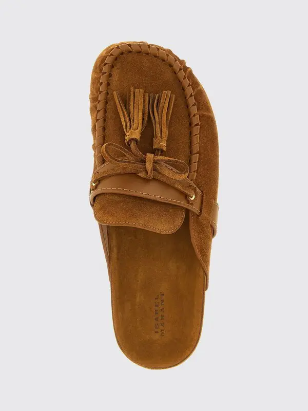 Isabel Marant Étoile Malvin Suede Mules With Low Heel