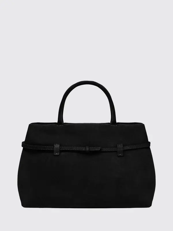 Manu Atelier Le Cambon 35 Suede Leather Handbag