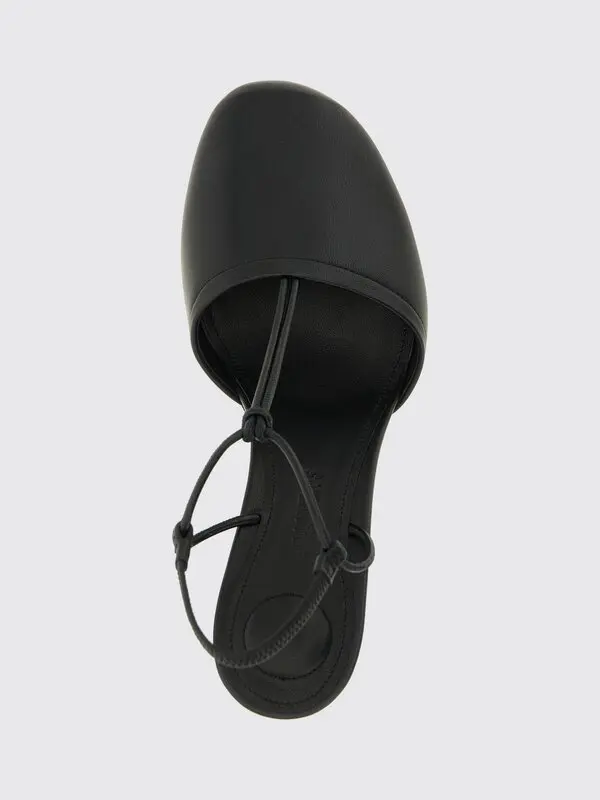 Jacquemus Pina Lamb Leather Slingback Pumps With Stiletto Heel