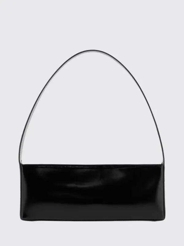 JIL SANDER Monolith East-west Calf Leather Shoulder Bag With Zip Closure
