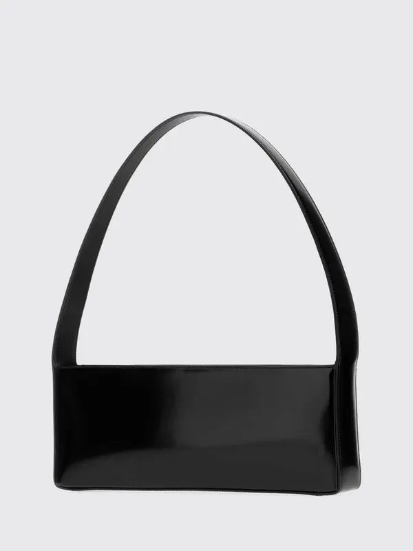 JIL SANDER Monolith East-west Calf Leather Shoulder Bag With Zip Closure