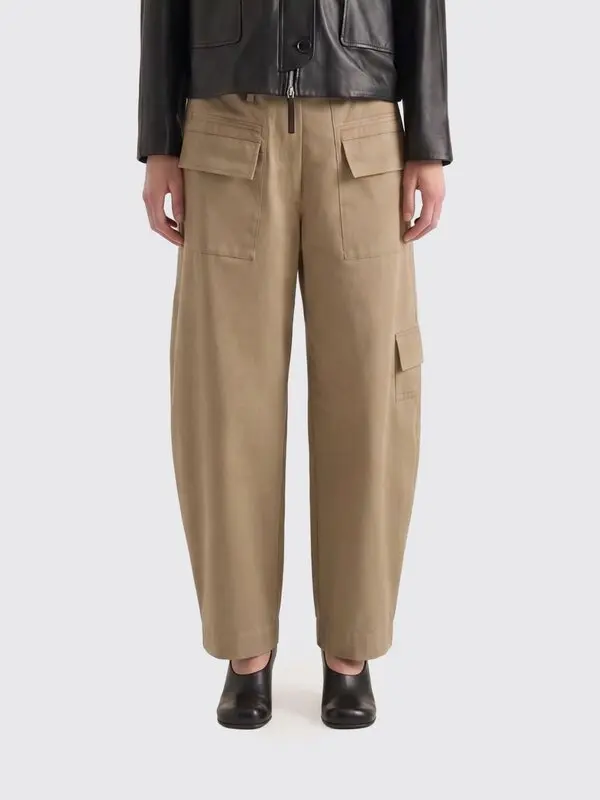 Proenza Schouler Wide-leg Stretch-cotton Cargo Trousers With Mid-rise Waist