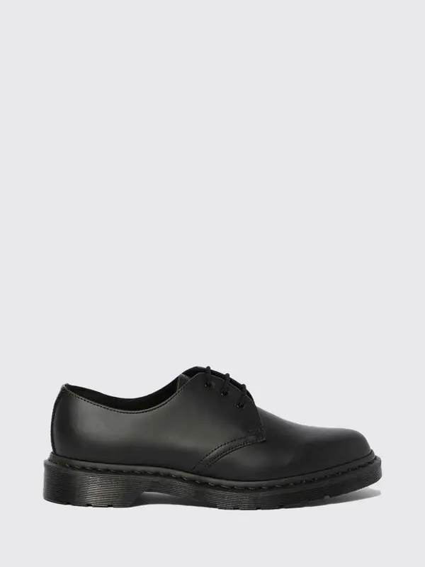Dr. Martens 1461 Mono Smooth Leather Derby Shoes With Rubber Sole