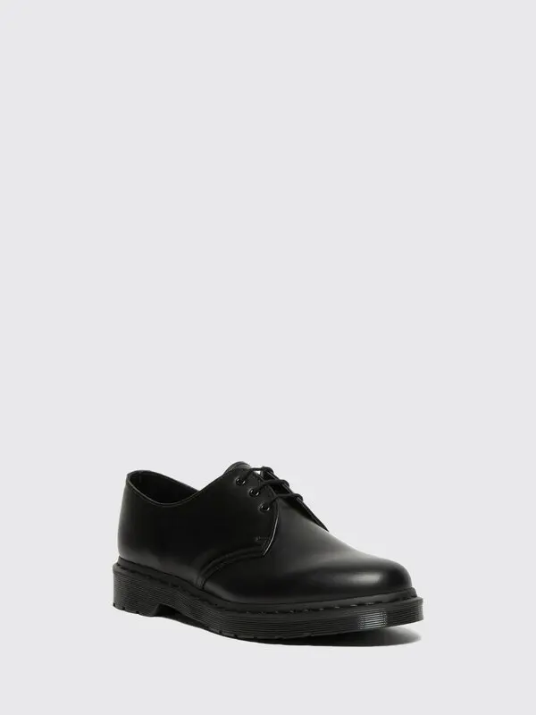 Dr. Martens 1461 Mono Smooth Leather Derby Shoes With Rubber Sole